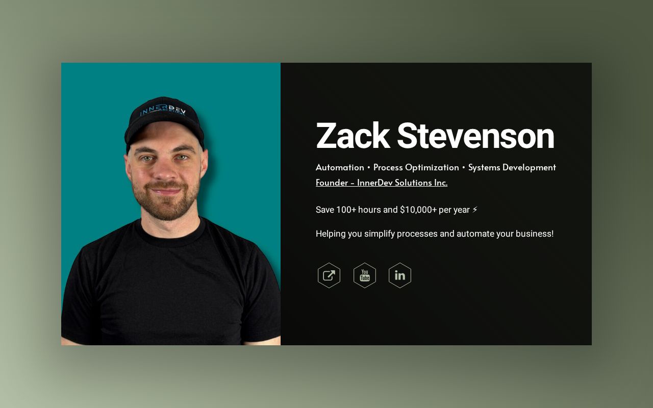 Zack Stevenson | Business Automation